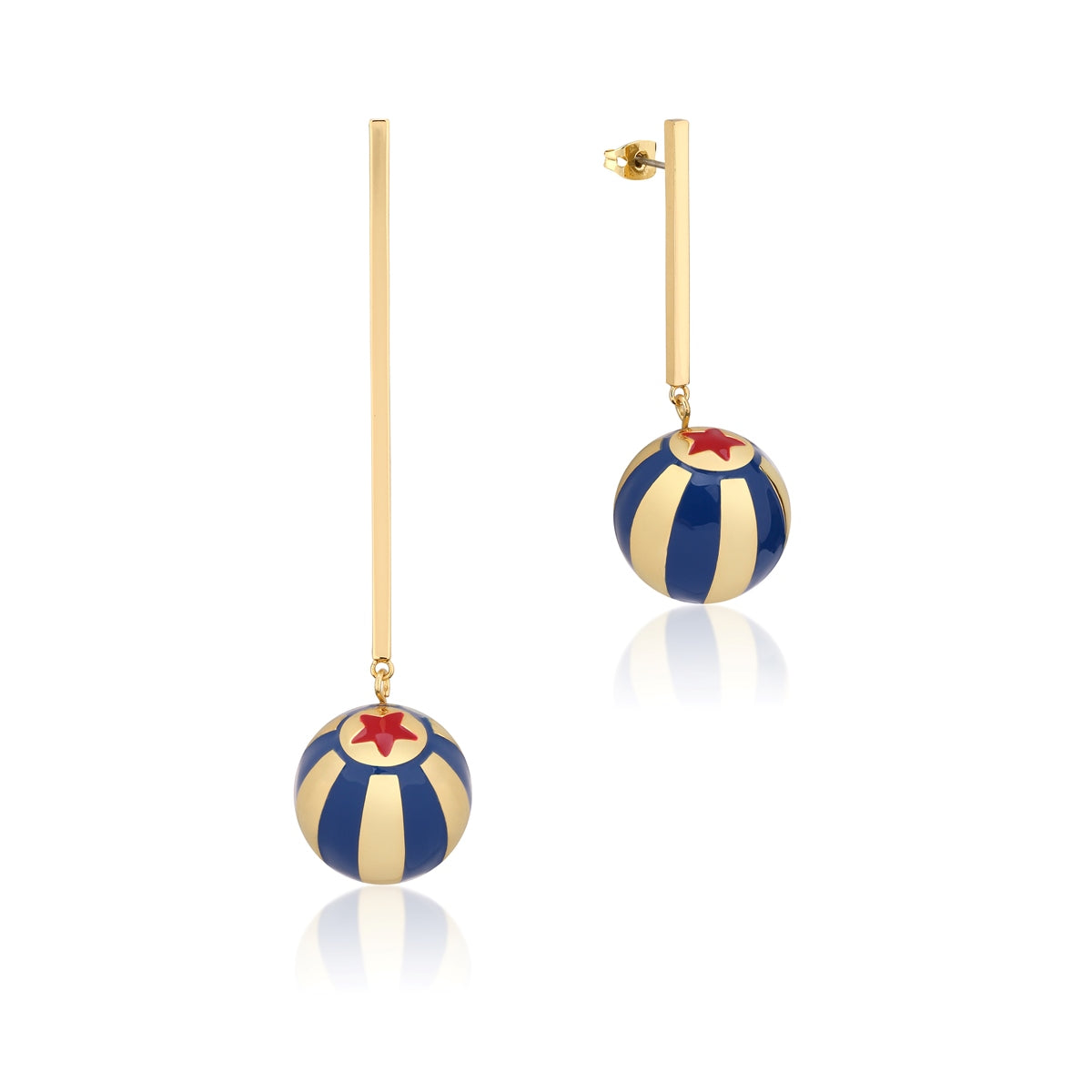 Circus Ball Drop Earrings
