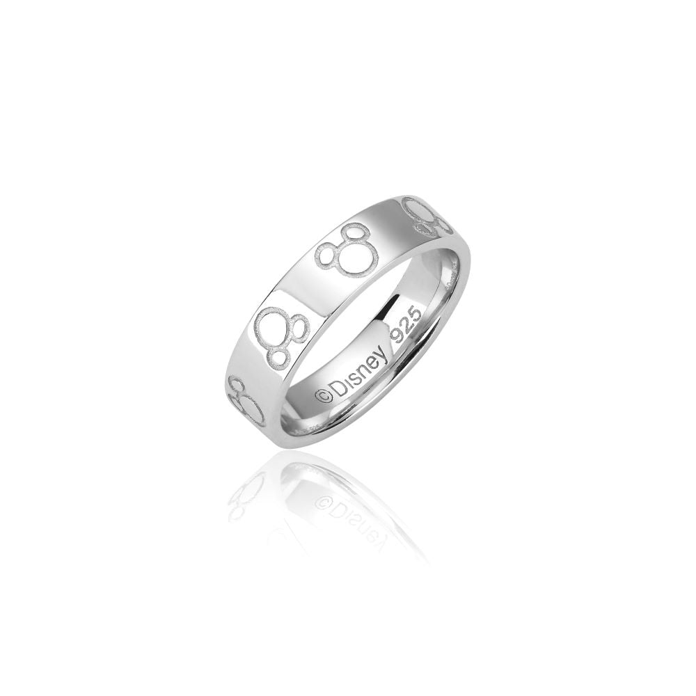 Precious Metal Mickey Mouse Band Ring