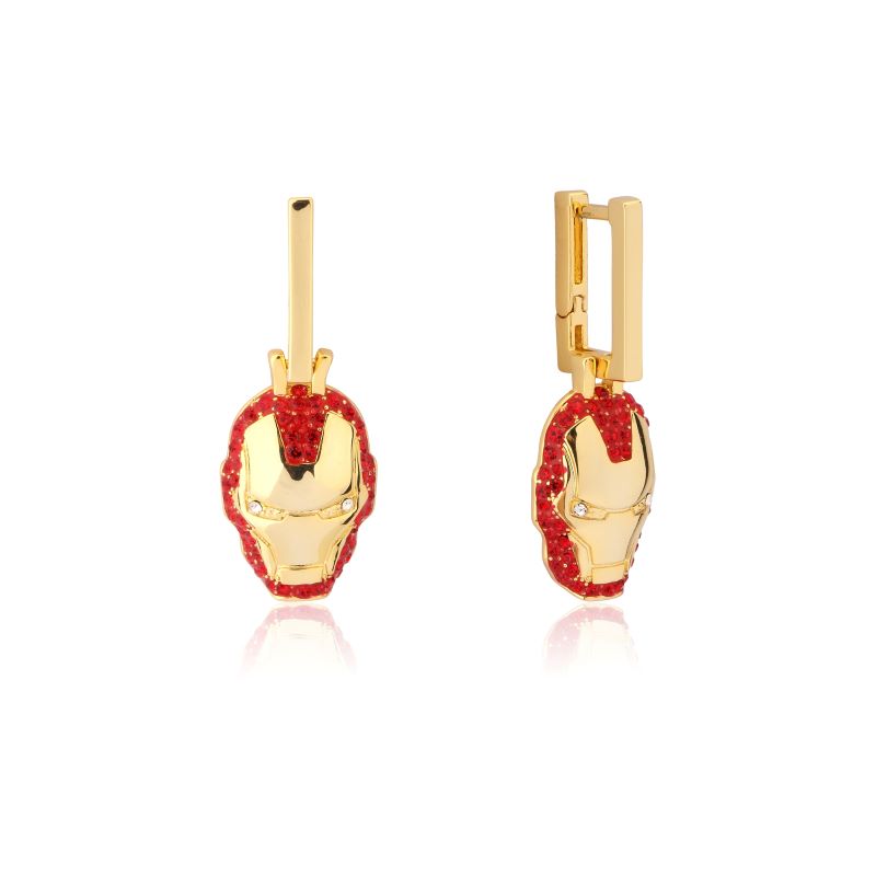 Marvel Iron Man Crystal Drop Earrings