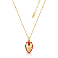 Marvel Iron Man Crystal Necklace